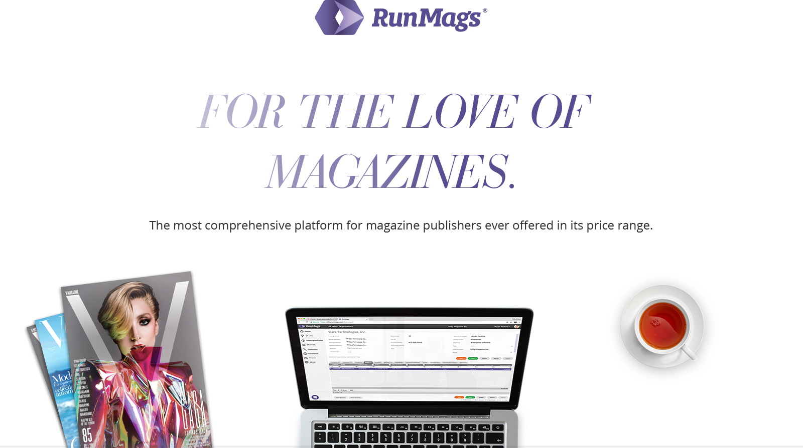 CRM & Magazine Publishing Software - RunMags